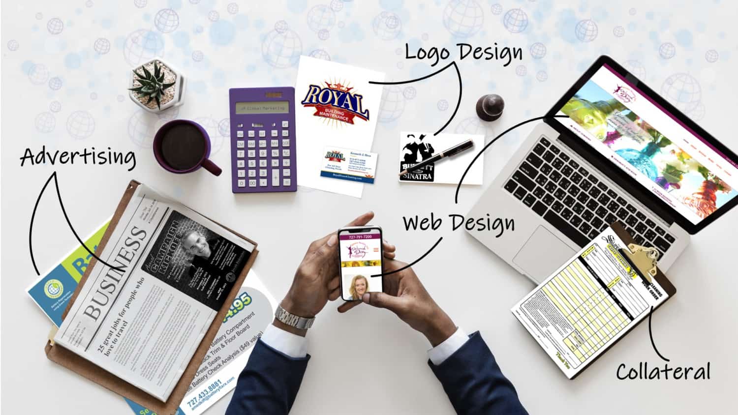 JP Global, Outstanding Graphic Design & Service since 1987